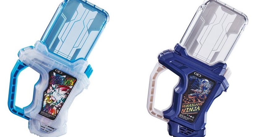 DX Mighty Creator Gashat & DX Hurricane Ninja Gashat Official Images ...