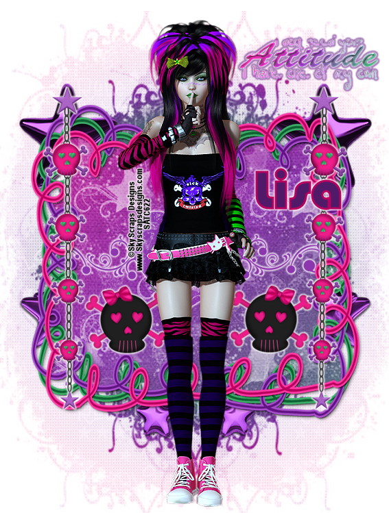 Lisa's Stuff: Emo Attitude - FTU