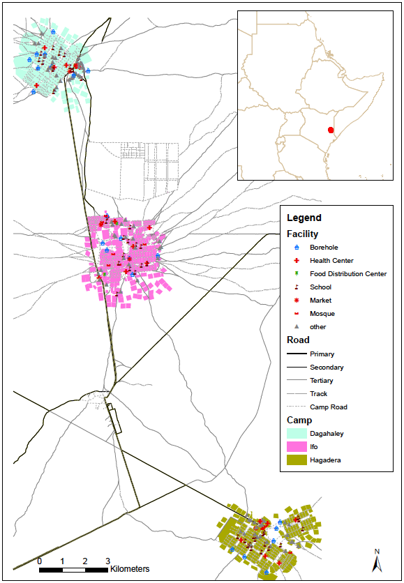 GIS and Agent-Based Modeling: Diseases and Refugee camps