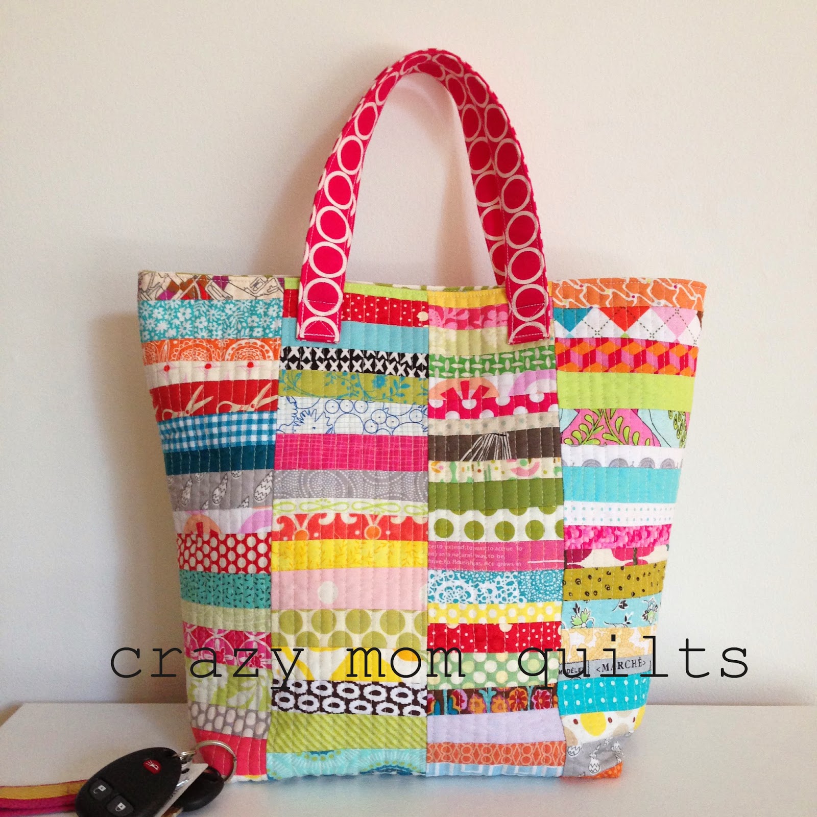 crazy mom quilts: scrap happy purse pattern