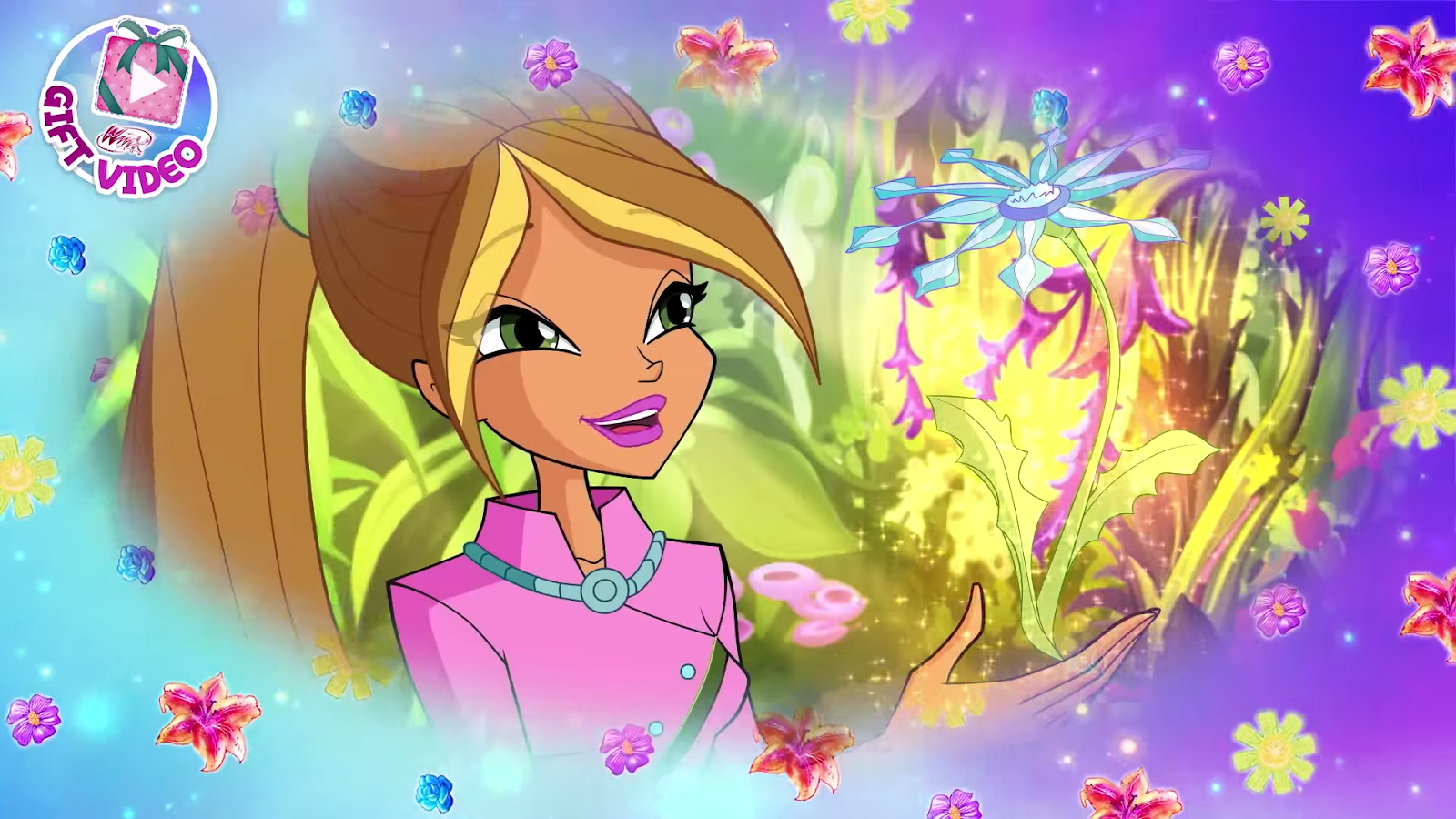 Winx Club - Gift Video: Flora and the magic of Nature! - Winx Club All