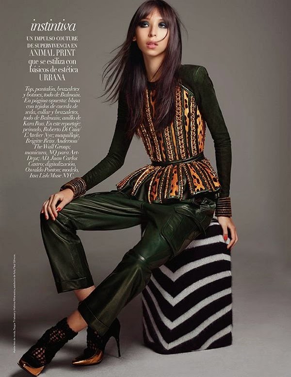 ASIAN MODELS BLOG: EDITORIAL: Issa Lish in Vogue México, December 2014