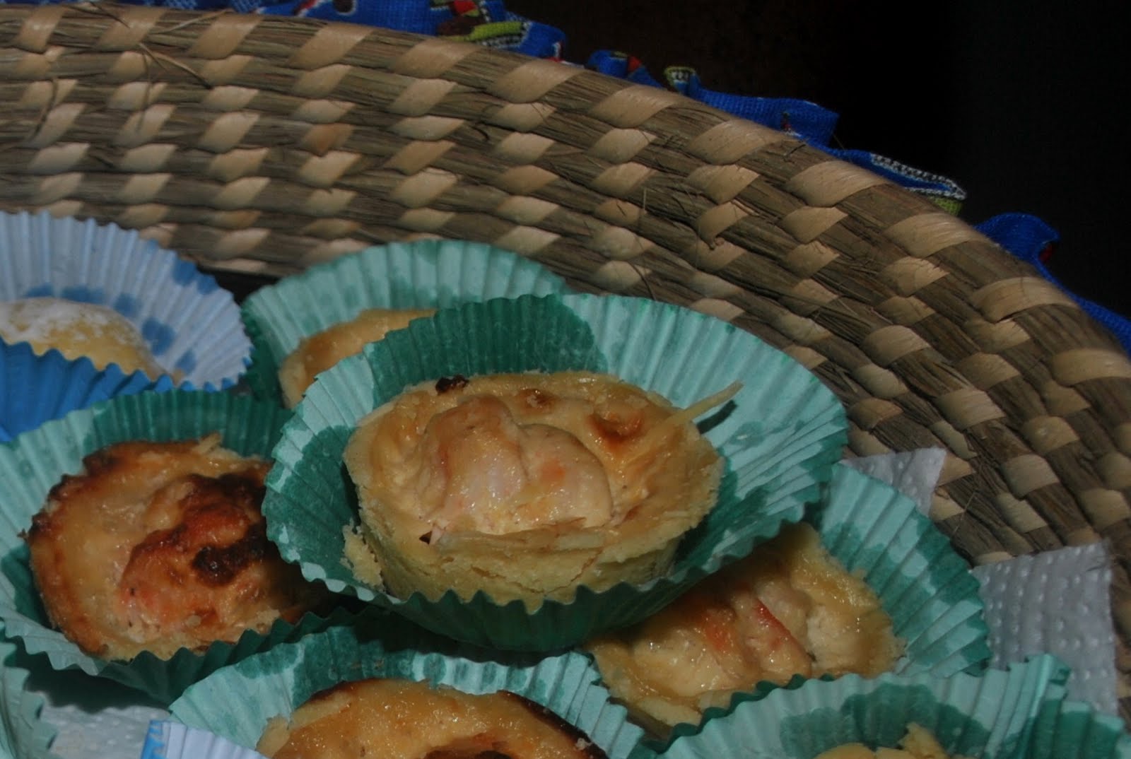 Tempero para tudo...: Empada aberta de Camarão