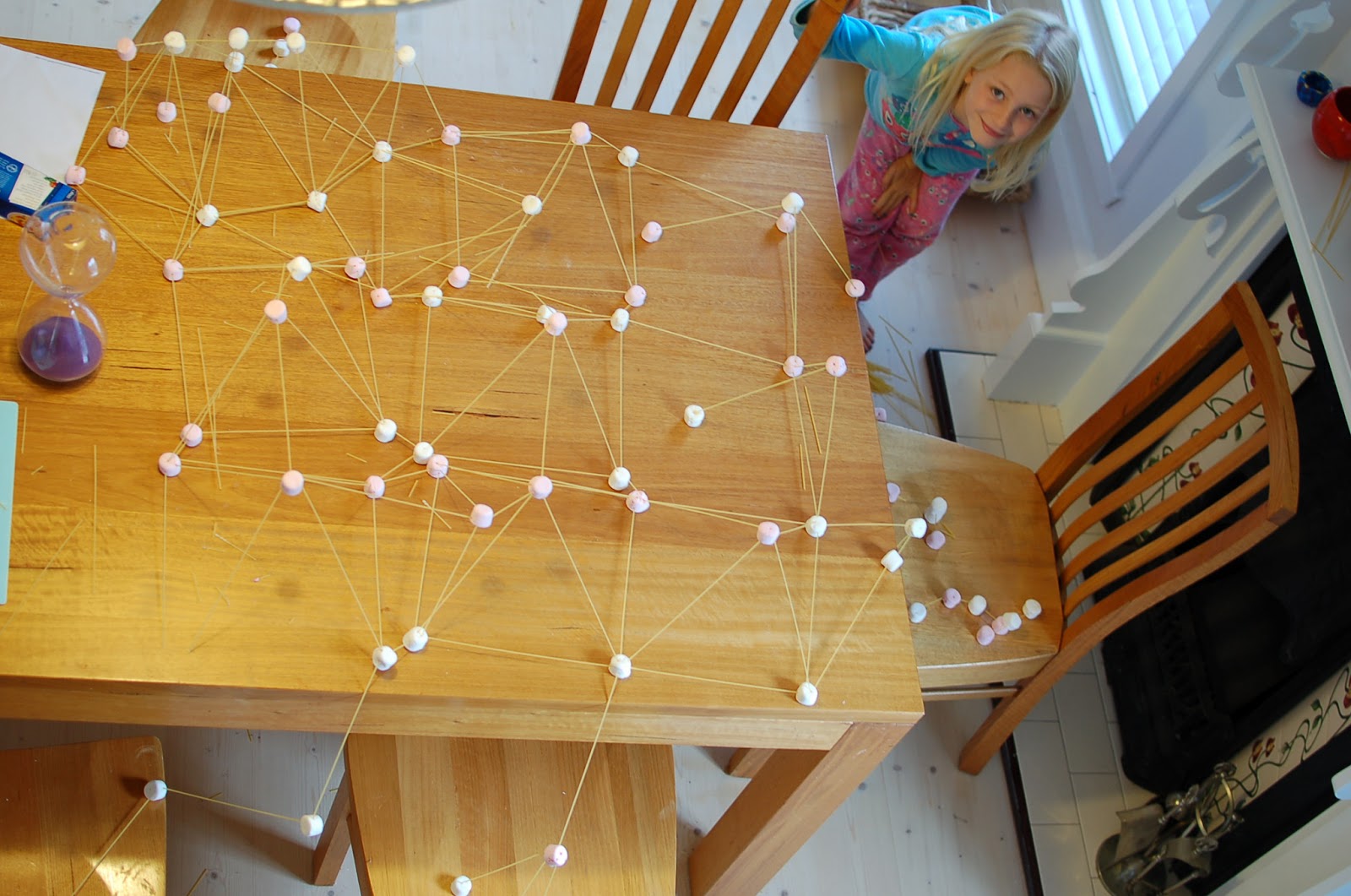 Sunnyside Art House: Marshmallow towers