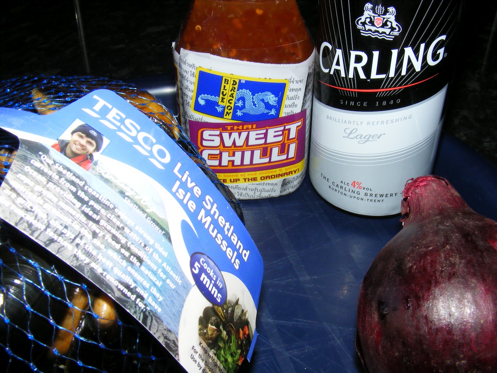 Random1624: Mussels with Sweet Chilli & Lager