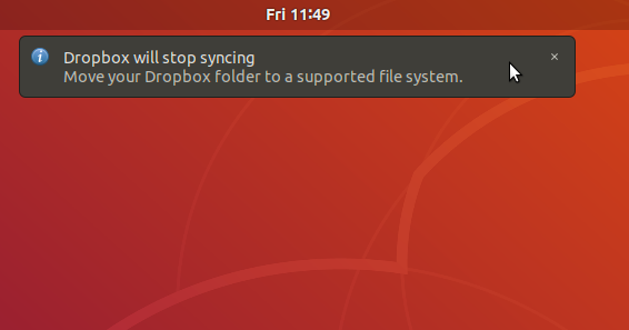 How To Use Dropbox On Non-Ext4 Filesystems (Btrfs, Ext3, XFS, ZFS, Etc.) On Linux - Linux ...