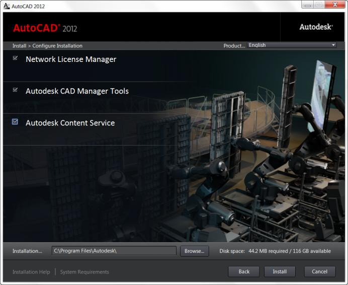 What New in AutoCAD?: Autodesk Content Service