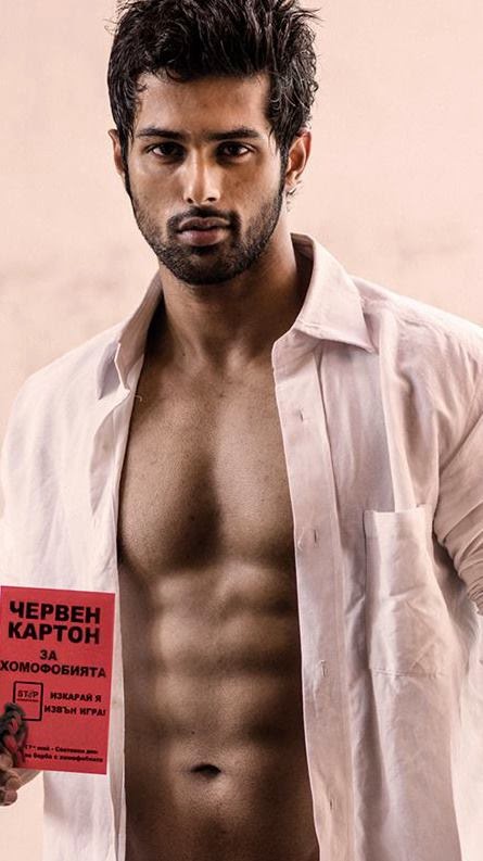 Shirtless Bollywood Men: Sujo Mathew