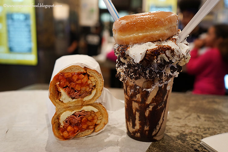Limited time only! Coffee and Donuts Fat Shake at Fat Sal's - Vegas and ...