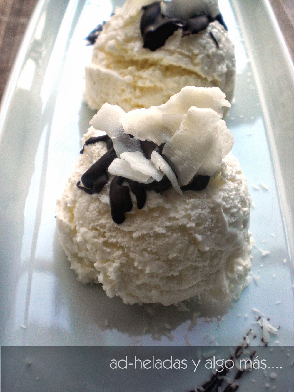 ad-heladas: HELADO DE COCO DE MI AMIGO ANTONIO