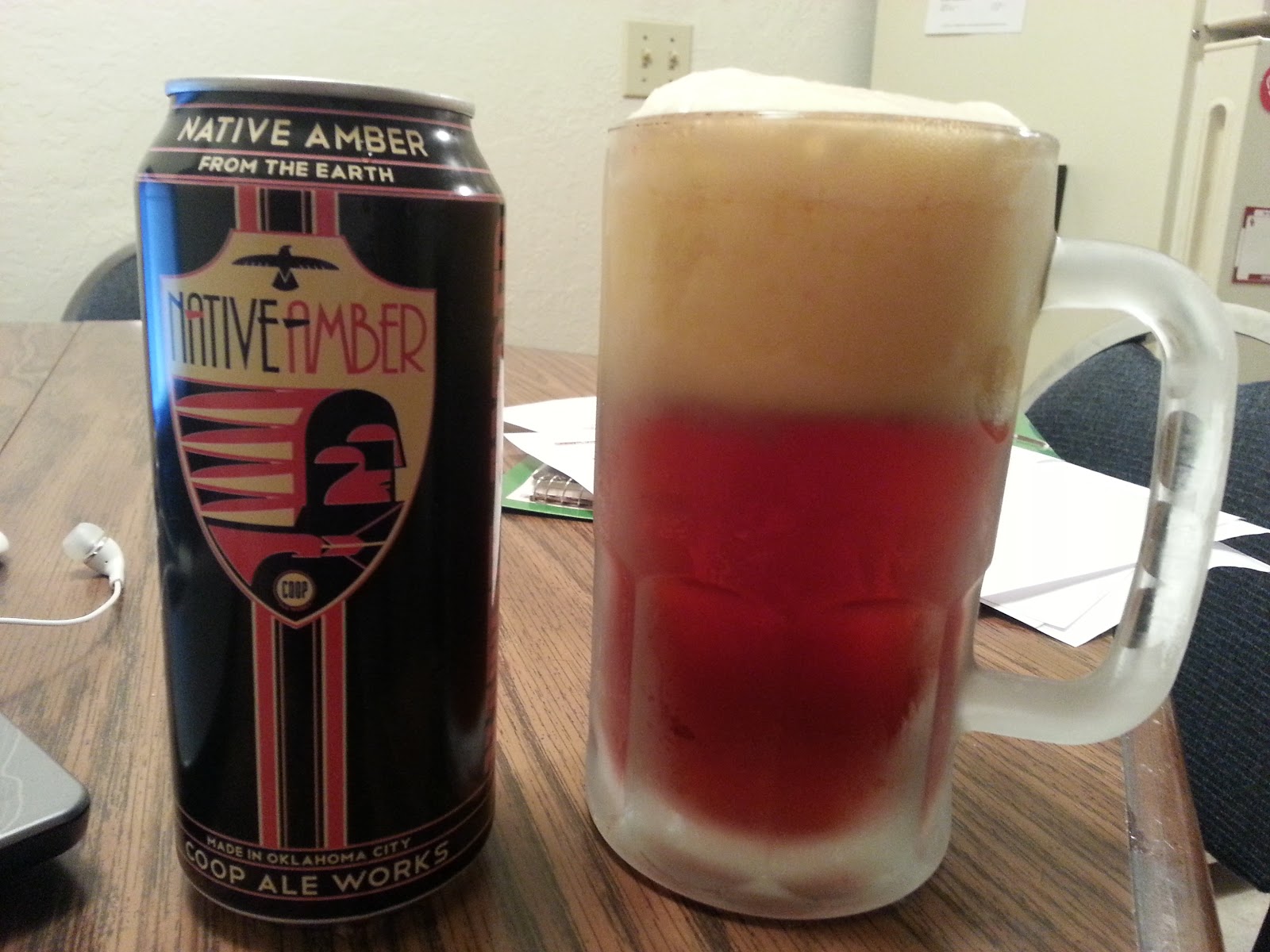 Oklahoma's Booze-oisie: Native Amber - COOP Ale Works
