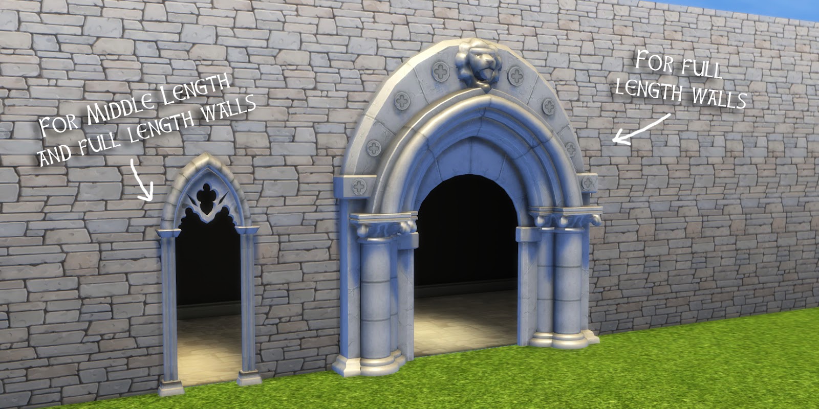 TSM to TS4: Medieval Arches | History Lover's Sims Blog