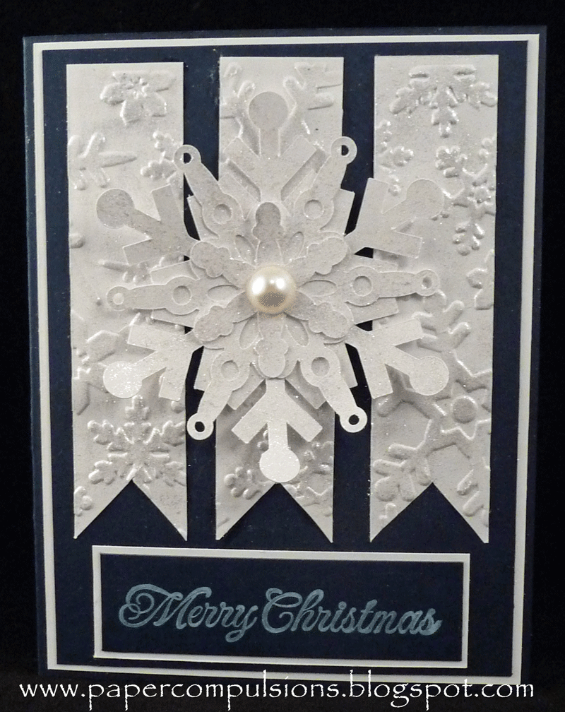 Paper Compulsions: Snowflake Cards