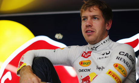 Sebastian Vettel : Youngest Formula One driver to win three consecutive ...