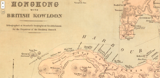 Maps Mania: Hong Kong Land Reclamation