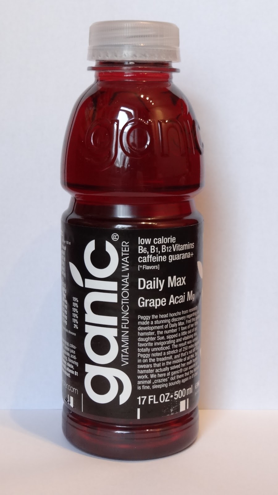 Energy Plattform: ganic vitaminwater - Daily Max Grape Acai
