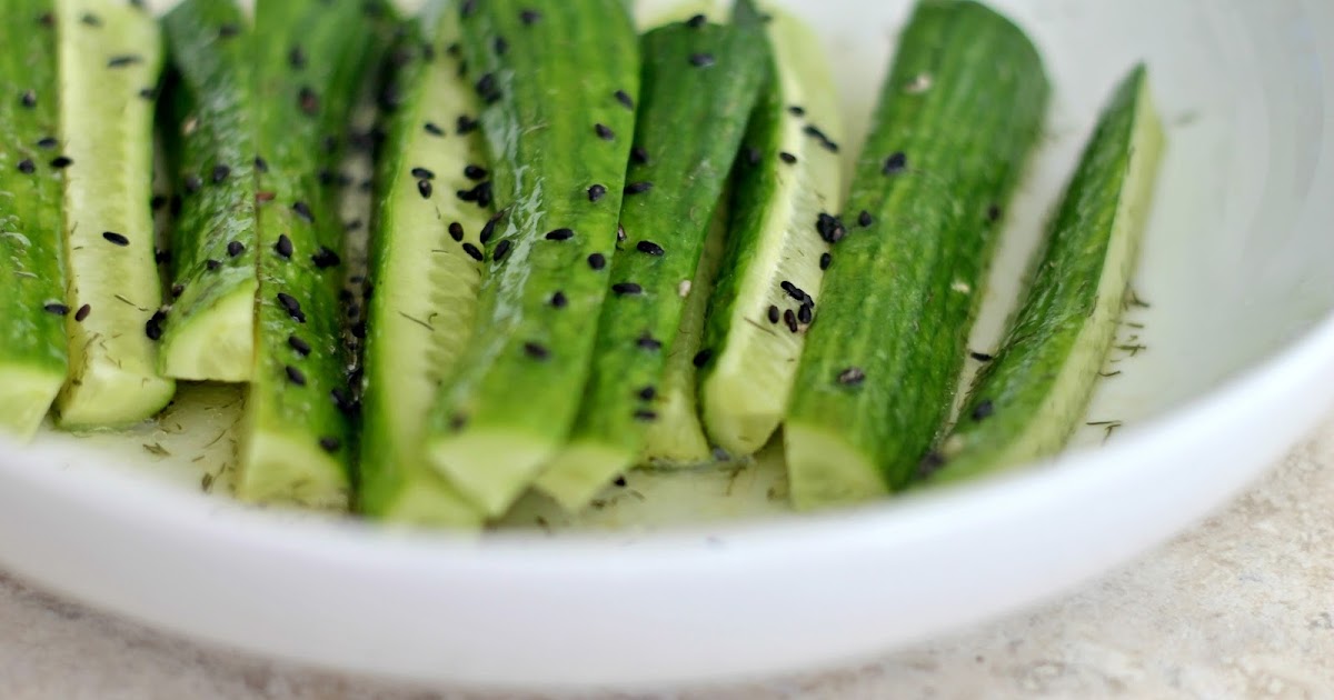 Asian Quick-Pickled Cucumber Sticks