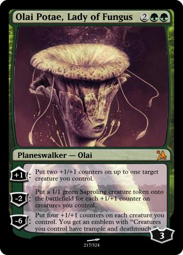 Beacon of Creation: Card of the Day - Olai Potae, Lady of Fungus