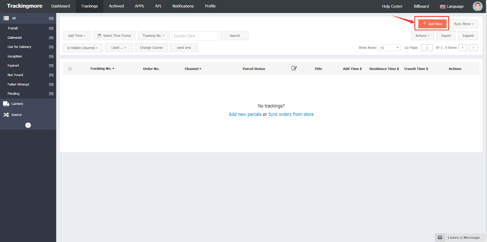Track multiple parcels - How to use Full CSV in TrackingMore.com