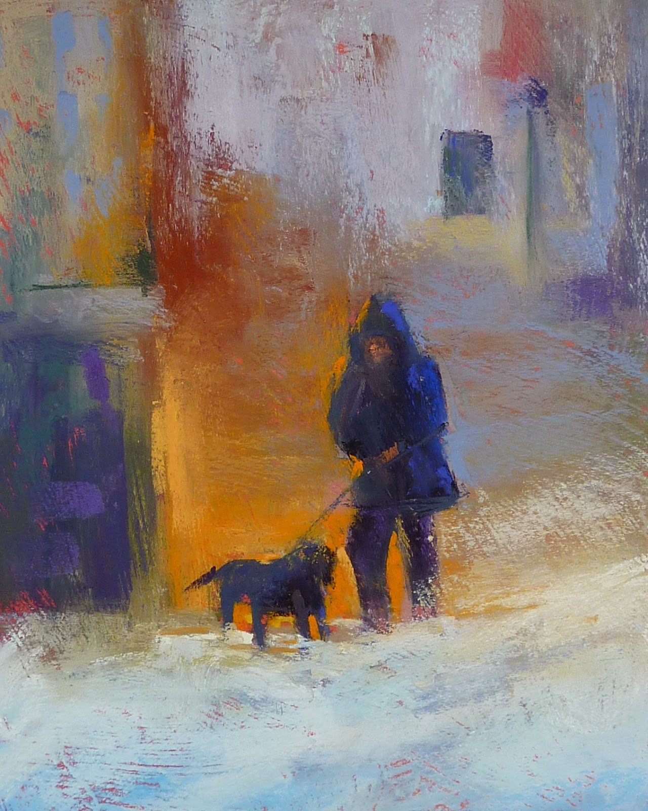 Painting My World: Tips for Adding a Figure to a Pastel Painting part one