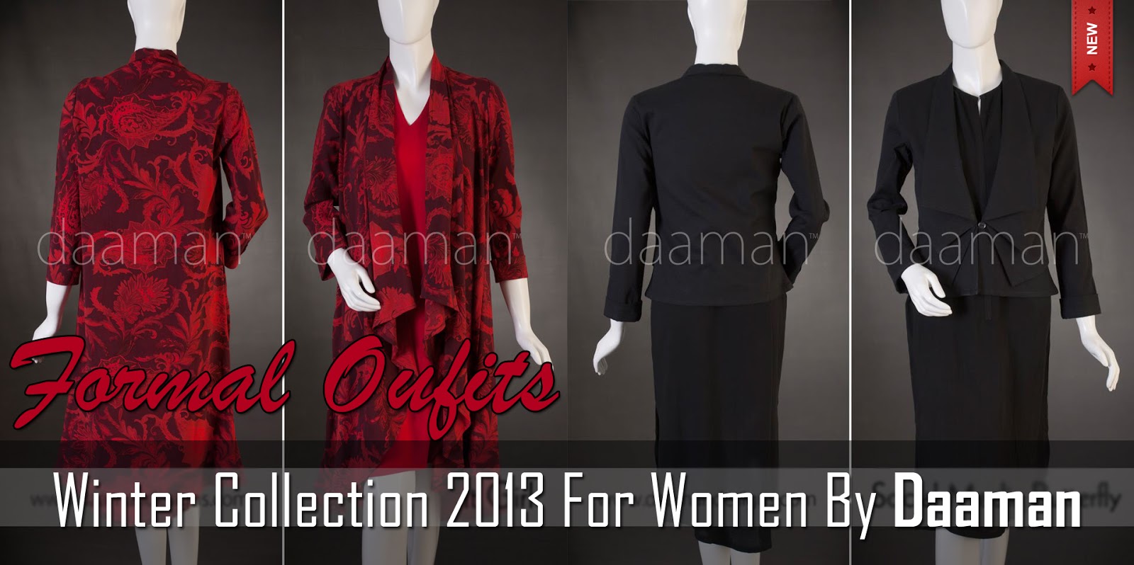 Winter Collection 2013 By Daaman | Formal Outfits 2013 By Daaman | New ...