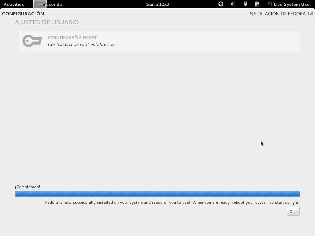 Piensa en Binario: Tutorial ¿Cómo instalar Fedora 18?