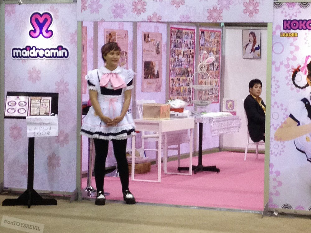 "Maid Dreamin" (Maid Cafe) @ Bangkok Comic Con 2014