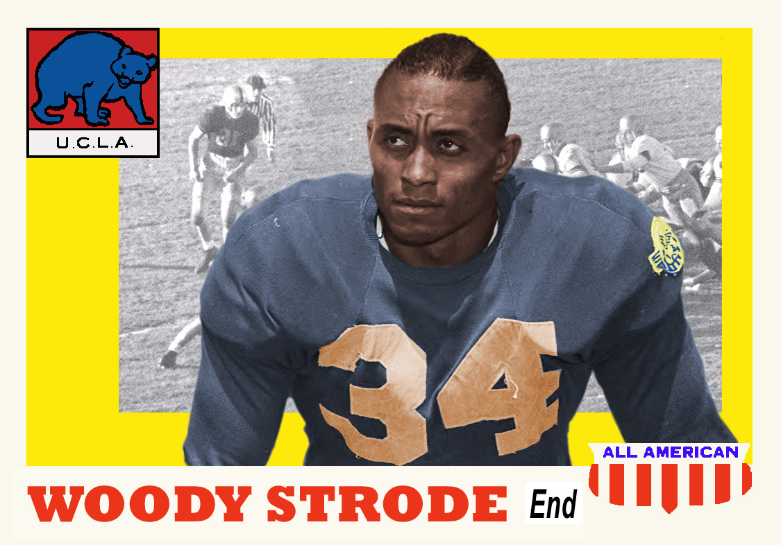 Bob Lemke's Blog: NFL, Hollywood pioneer Strode my latest custom card