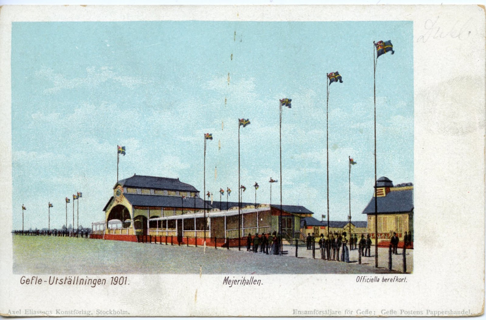 Axel Eliassons Konstf rlag Postcards 1901 Gefle Utstl llningen Axel Eliassons Konstf rlag Postcards 1901 Gefle Utstl llningen