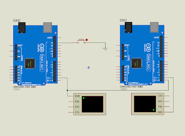 Send Message Between Two Arduinos Use Serial Communication - TANN THONA