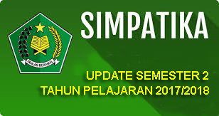 Pemutakhiran Data SIMPATIKA Semester 2 Tahun Pelajaran 2017/2018 Telah ...