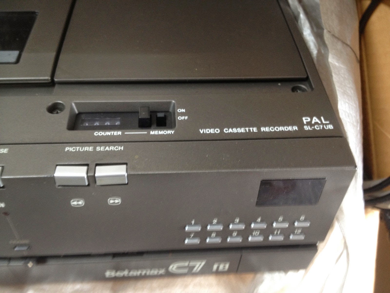 LA RAZÓN DE NUESTRA VIDA : MI VIDEOGRABADORA SONY BETAMAX SL-C7