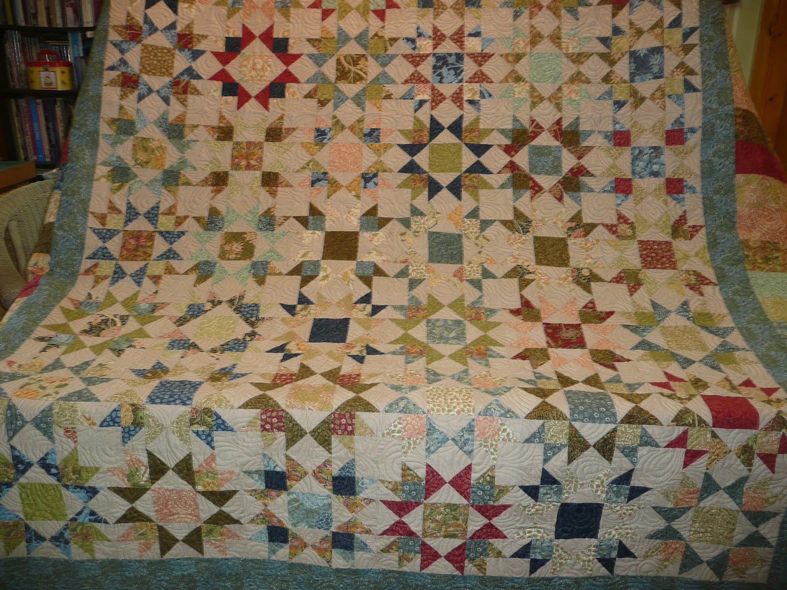 Acorn Ridge Quilting: Missy's Cake Mix Recipe Star Quilt