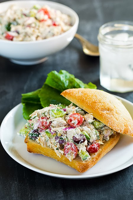 Greek Chicken Salad Sandwiches | Kitchen Assassin