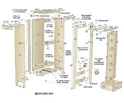 woodworking free plans: cabinet furniture plans