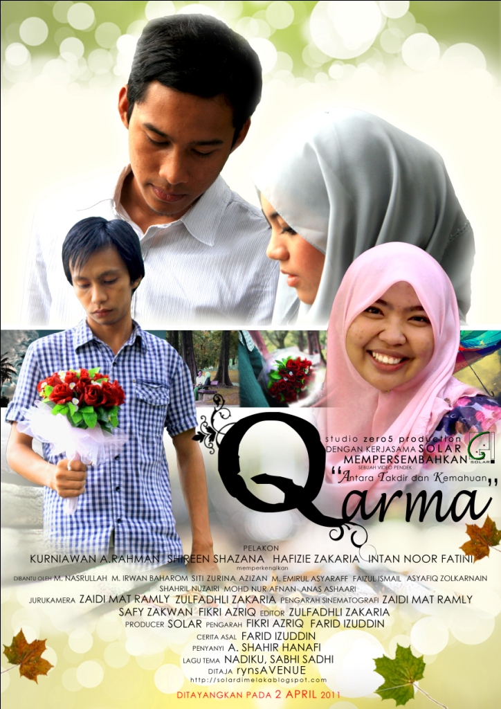 f e e l f r e e t o f l y !: TAHNIAH! FILEM PENDEK QARMA BERJAYA ...