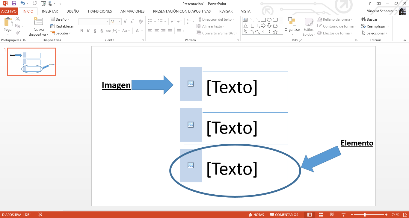 Mi cuaderno digital: SmartArt con hypervinculos