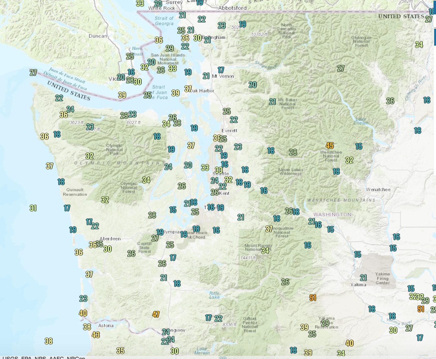Cliff Mass Weather Blog: First Wind Event of the Winter Season