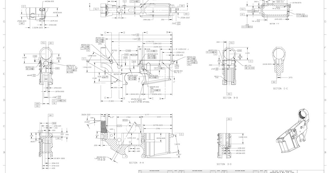 HUNTIN-N-SHOOTIN: AR-15 DETAILED LOWER DRAWINGS