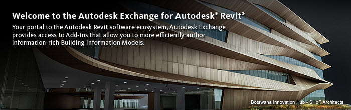 REVIT Structure Learning Curve: Link to Autodesk Exchange for Revit