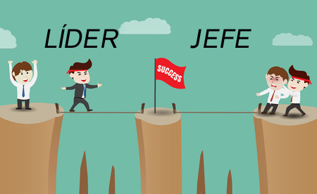 DIFERENCIAS ENTRE SER UN JEFE Y SER UN LÍDER