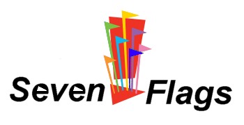 The Voice of Vexillology, Flags & Heraldry: Six Flags Logo updated with ...