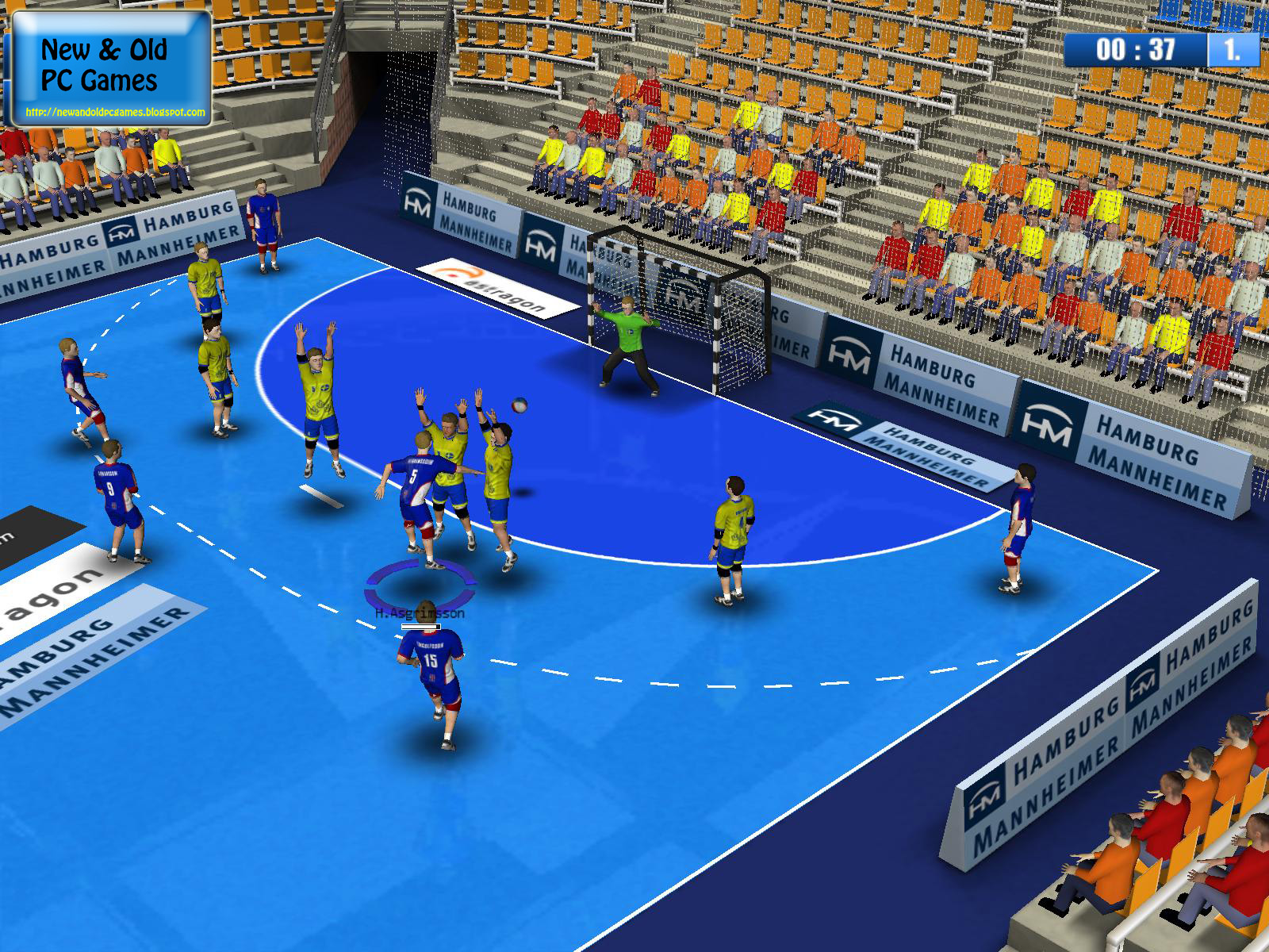New and Old PC Games: Review: Handball Simulator 2010