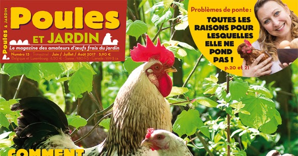 Poules et jardin