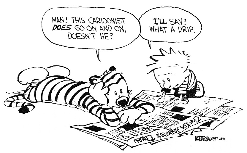 COMIC IS ART: BILL WATTERSON