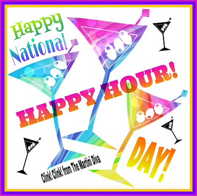 The MARTINI DIVA: A HISTORY of HAPPY HOUR for NATIONAL HAPPY HOUR DAY