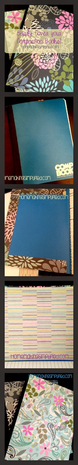 Homemaking Simplified: Simple Composition Book Cover