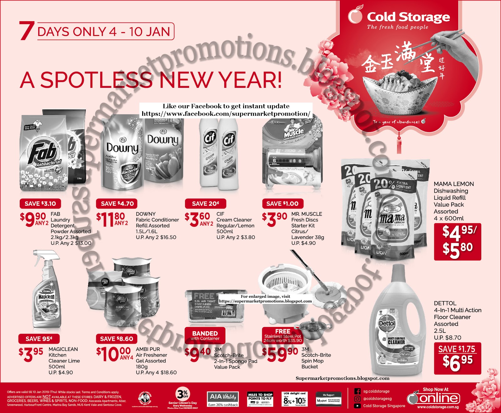 Cold Storage Spring Clean Deals 04 - 10 January 2019 ~ Supermarket ...