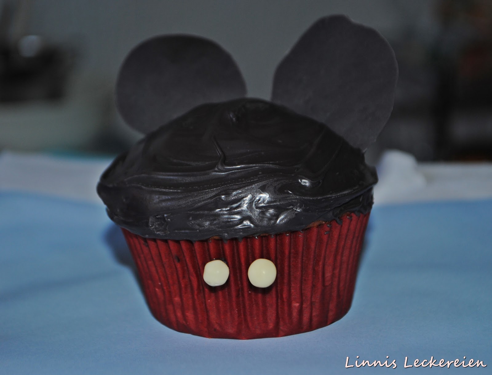 Linnis Leckereien: Minnie und Micky Maus-Cupcakes