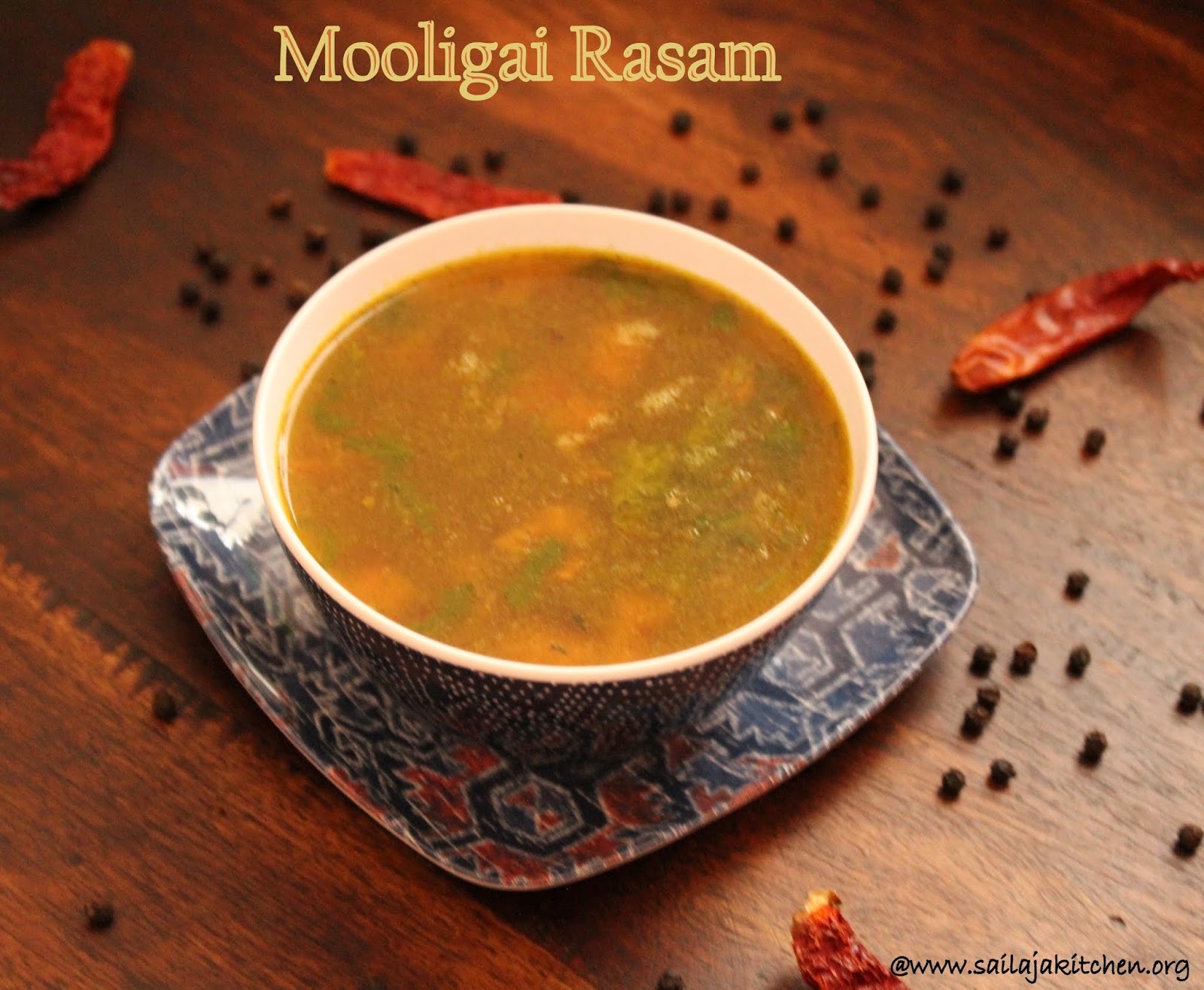 Sailaja Kitchen...A site for all food lovers!: Mooligai Rasam / Herbal ...